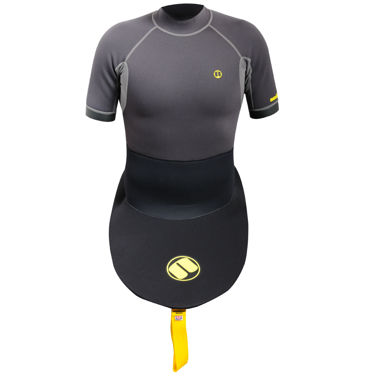 Ti-Topdeck. 1mm Ti-Vest combined with UK made Spraydecks